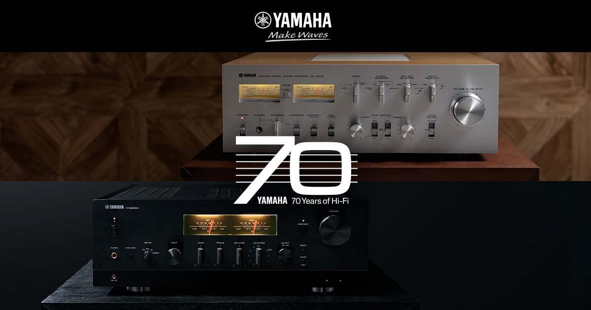 Yamaha 70 Jahre HiFi - Yamaha - Österreich